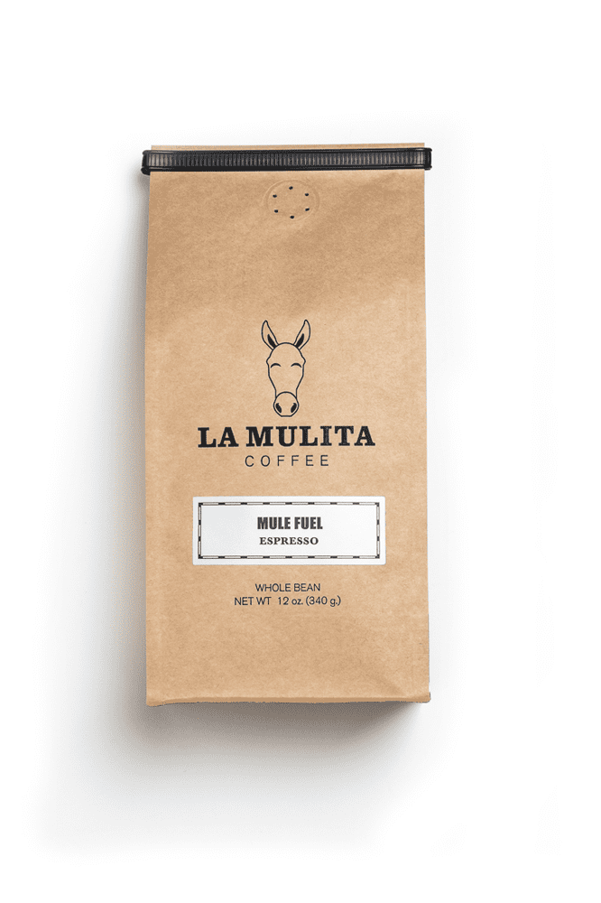 Mule Fuel (12 oz) - Espresso Coffee – La Mulita Coffee